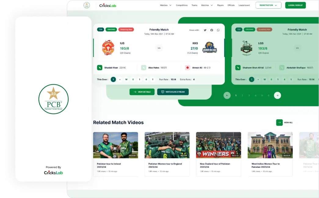 Crickslab Cricket Management System